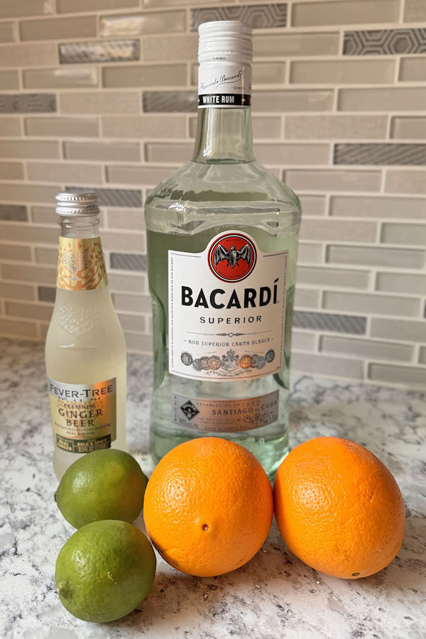 Orange Moscow Mule with Bacardi Rum | Cocktail Recipe | Mydeliciousmeals.com